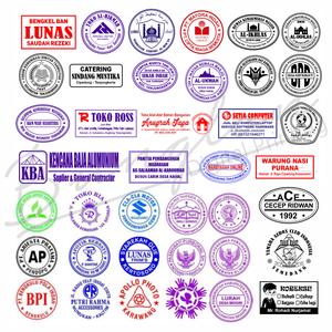 Jual Stempel Otomatis RT RW, Stempel Pemerintahan, Stempel Nama NIP ...