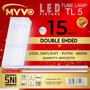 Jual MYVO T5 15W LAMPU PANJANG 87 CM WARNA PLAFON RUMAH 15 WATT PLANET ...