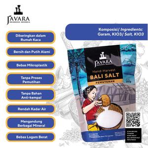 Promo Kemasan Twinpack Javara Pemuteran Sea Salt Garam Laut Murni 500 G ...