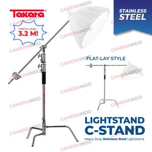 Jual LightStand C-Stand Stainless Steel And Boom Arm C Stand AE C-STEEL ...