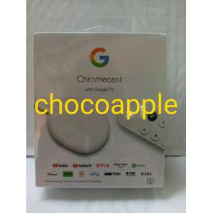 Jual Google Chromecast / Chrome Cast 4 with Google TV 4K Media Streamer ...