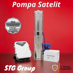 Jual POMPA SATELIT SUBMERSIBLE PUMP 3HP CASING PIPA 4INCH KIPAS ...