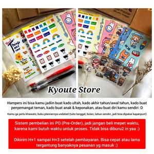Jual Hampers Package Planner Monthly Weekly Financial Habit Sticker ...