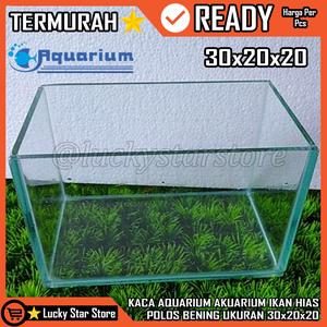 Jual BM [Instant] AQUARIUM 30X20X20 CM AKUARIUM 30X20X20 AQUARIUM ...