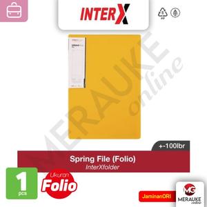 Jual InterX Map Snel / Spring File Folio (F4) - Hijau - Kota Bandung ...