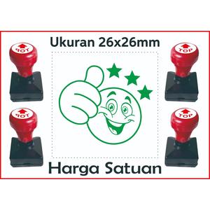 Jual Stempel Penilaian, Stempel Emoticon Penilaian Guru TK/SD/PAUD ...