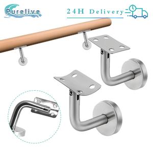 Jual 60mm Fleksibel Stair Handrail Bracket 304 Stainless Steel Glass ...