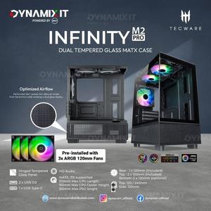 Jual [+Palet Kayu] Tecware INFINITY M2 PRO Panoramic Dual Tempered ...