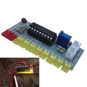 Jual LM3915 Audio Level Indicator Diy Kit 10 Led Sound Audio Spectrum ...