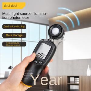 Jual DELI 333204 Light Meter Photometer Luxmeter Professional Lux Meter ...