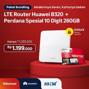 Jual Huawei B320 Modem Router 4G LTE WIFI 4G CPE 5s Unlock - Jakarta ...