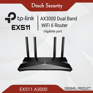 Jual New Tp-Link Ex511-A3000 Dual Band Wifi 6 Router Gigabit-Router Tp ...