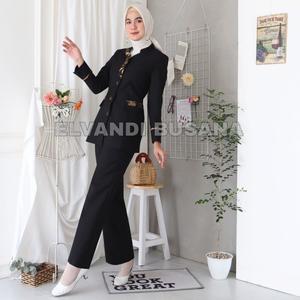 Jual B&V Blazer Pns Asn Seragam Dinas Setelan Jas Pdh Wanita - 7011 Ht ...