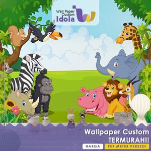 Jual Ready Wallpaper Wallpaper Ruang Bermain Anak Wallpaper Motif Anak ...