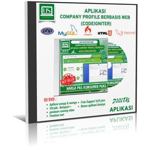 Jual source code Aplikasi Company Profile Berbasis Web (Codeigniter) - Jakarta Barat ...