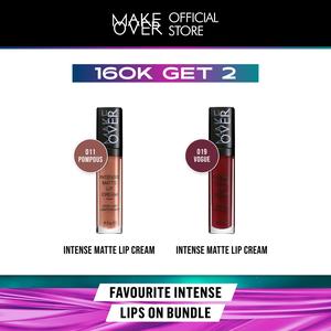 Promo [160K GET 2] FAVOURITE INTENSE LIPS ON BUNDLE - 011 Pompous + 020 ...