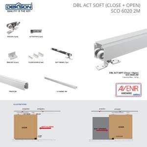 Jual REL SLIDING DEKKSON SOFT CLOSE OPEN SCO 6020 2M DEKKSON SLIDING ...