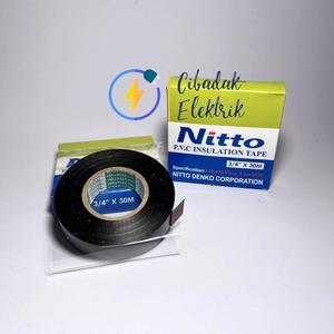 Jual SL8 ISOLASI NITTO ORIGINAL 3/4" x 25 / ISOLASI LISTRIK PVC ...