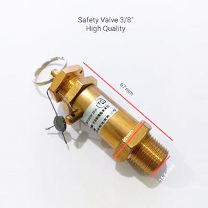 Jual SAFETY VALVE 8 BAR 3/8 INCH HIGH QUALITY DRAT 17 MM - Kota ...