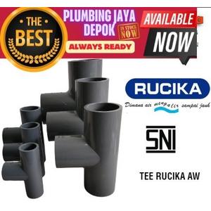 Jual TEE RUCIKA PVC AW 1/2 Inch - 2 Inch - 1/2 Inch T RUCIKA AW PVC ...
