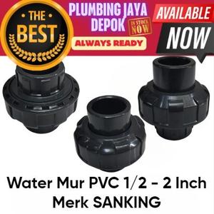 Jual WATER MUR PVC Merk SANKING Ukuran 1/2 - 2 Inch - 1 1/2 Inch WATER ...