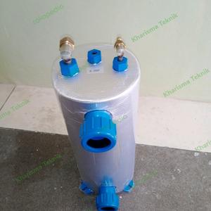 Jual Evaporator Coil Tabung Titanium 3/4 Pk U/ Air Asin Kimia Asam ...