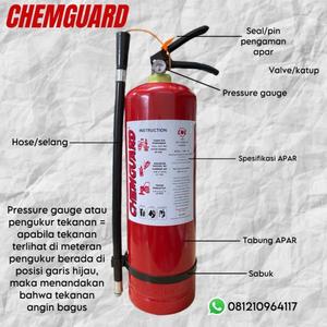 Jual perlengkapan pemadam api ringan Tabung pemadam apar 3 kg ABC ...