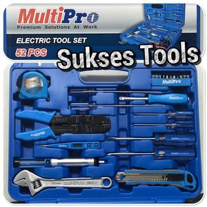 Promo Multipro - Tool Kit Set 52 pcs Electric Tool Set (Taiwan) - Kab. Bekasi - HANOI.ID | Tokopedia