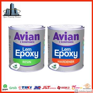Jual Lem Epoxy Avian/ Lem Serbaguna 2 Komponen Avian Super - 170 gr ...