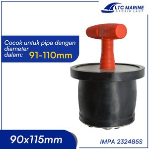 Jual IMPA 232485SS Stainless Steel Scupper Plug for Marine Ship Use ...