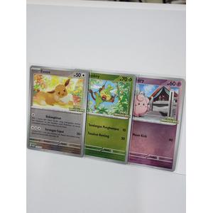 Jual Set Kartu Promo Topeng Transfigurasi Eevee Grookey Clefairy H Pokemon TCG Indonesia ...