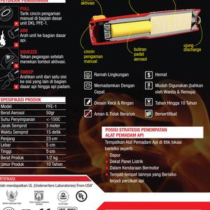 Jual Pyrosol Alat Pemadam Kebakaran Alat Pemadam Api Ringan APAR PFE ...