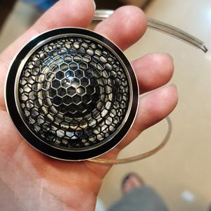 Jual Car Tweeter with Grille Metal Modified Tweeter Head Decoration ...