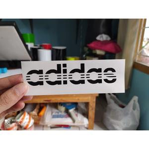 Jual STIKER ADIDAS 3 | STICKER CUTTING BAHAN ORACAL CUSTOM LOGO - Kota ...