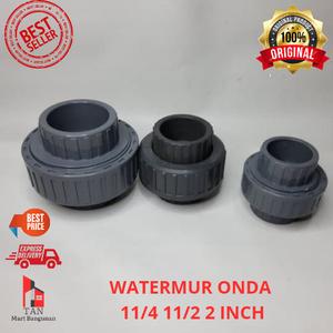 Jual Super Watermur Water Moer 11/4 11/2 2 Inch Pvc Onda Watermur Model ...