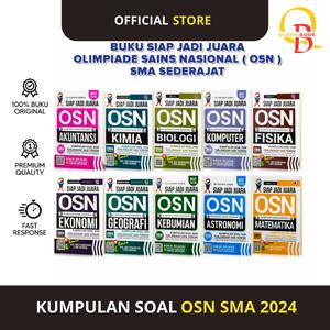 Jual Buku Olimpiade OSN SMA 2024 Matematika Kimia Biologi Komputer Geografi Ekonomi Akuntansi ...