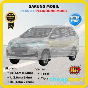 Jual Sarung Mobil Penutup Mobil Cover Car Bening Transparan Tahan Air ...