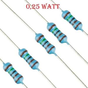 Jual JT-2025 RESISTOR 10K 10000 OHM METAL FILM 0.25 WATT 1PCS - Jakarta ...