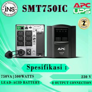 Jual PRODUK BARU! UPS APC SMT750IC 750VA 500WATTS 230V GARANSI 2 TAHUN ...