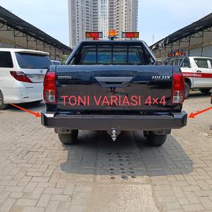 Jual Rear Bumper Bemper Belakang Spek Tambang Double Cabin Hilux - Kota ...