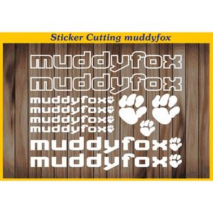 Jual cutting sticker MUDDYFOX Sticker Sticker Set Decal Decal Bike BMX ...