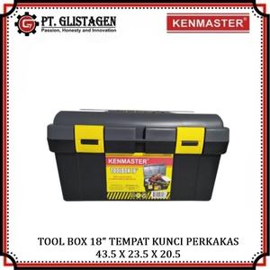 Jual Tool Box Besar Kotak Perkakas Tool Kit Toolbox Plastik 18" inch ...