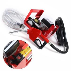 Jual Pompa Fuel Transfer BBM Solar Minyak Set Flowmeter DC 12V ...