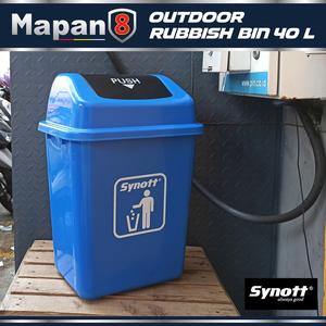 Jual Tempat Sampah Dustbin 40 Liter Industrial Plastic PP u - Kota ...