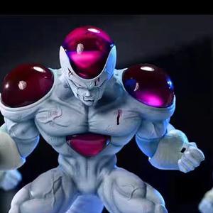 Jual 19cm Anime Dragon Ball Villain Frieza Figure Docked Tail Freezer ...