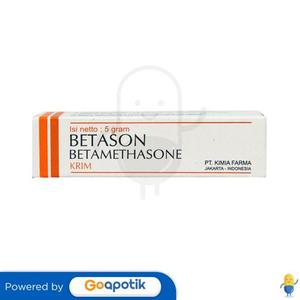 Jual BETASON CREAM ISI 5 GRAM TUBE - Kab. Bogor - Apotek AA Farma ...