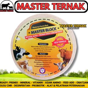 Jual Mineral Blok MASTER BLOCK SUSU 500 GRAM - PREMIX BLOK TERNAK ...