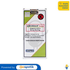 Jual AMOXSAN FORTE 250 MG/5 ML DRY SYRUP 60 ML - Kota Medan - Apotek ...