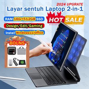 Jual [GAME/DESIGN] laptop 2in1 touchscreen lat ram16g+512gb SSD 12 inch ...
