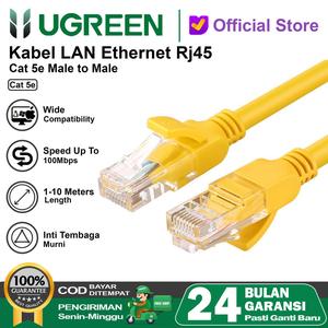 Jual UGREEN Kabel LAN RJ45 Cat 5e UTP GIGABITE Ethernet 100mbps - 11230 ...